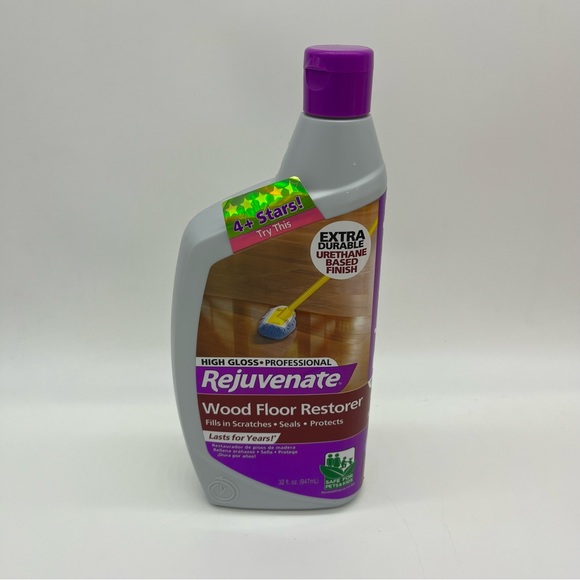 Other | Rejuvenate Wood Floor Restorer High Gloss Professional 32 Oz ...